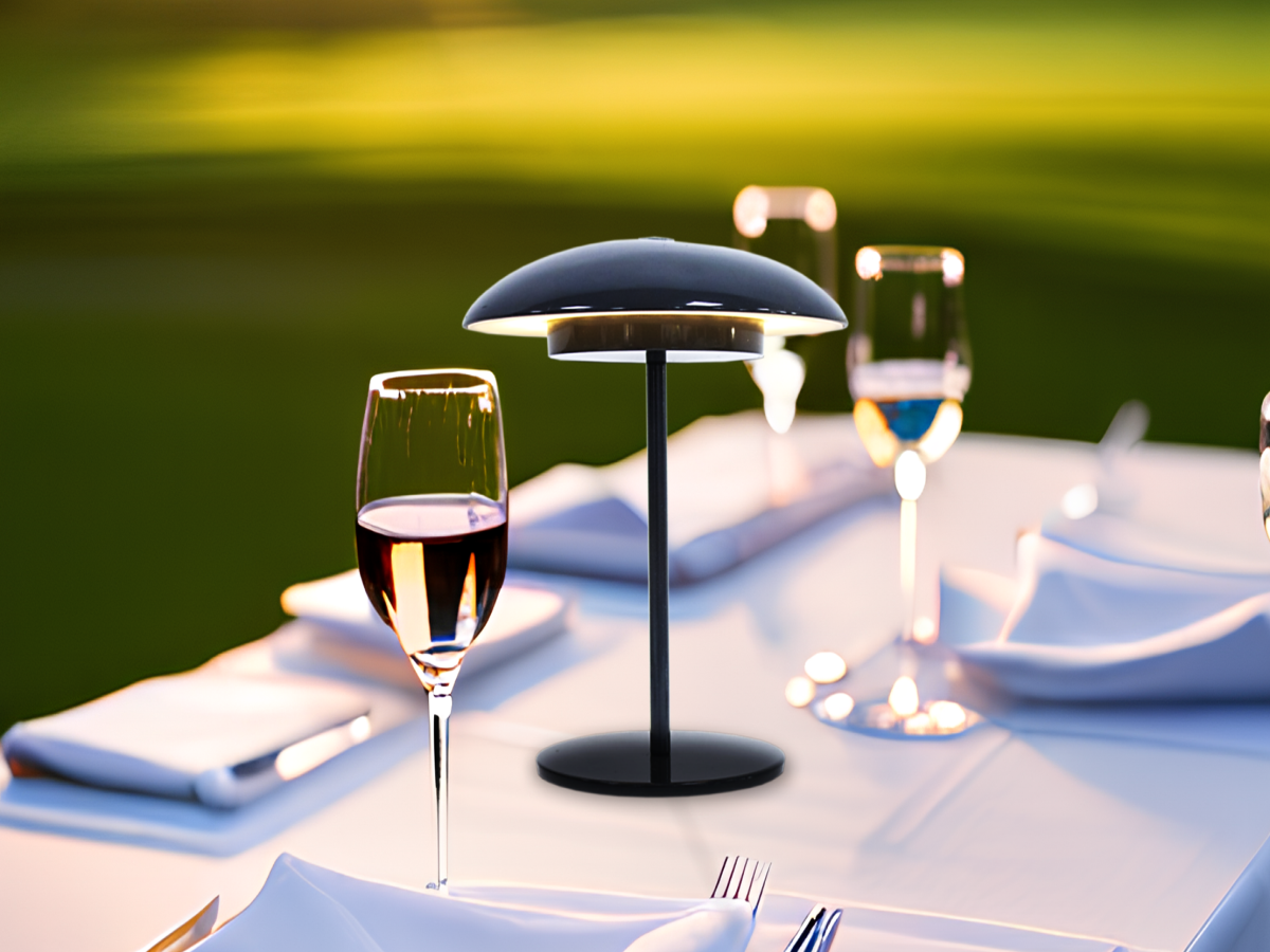 Sardinia 11'' Battery Powered Cordless LED Outdoor Table Lamp