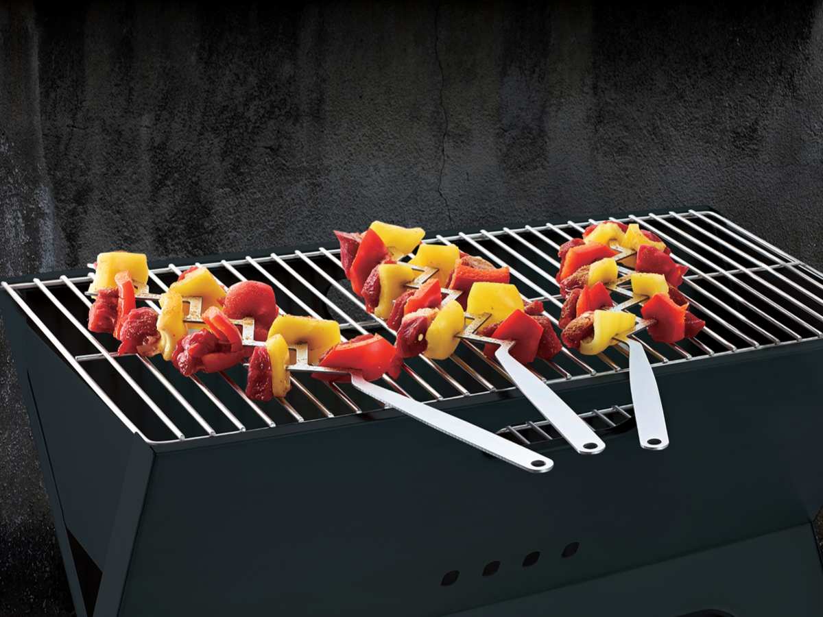 BBQ Croc ZIG ZAG skewers-4 Pack