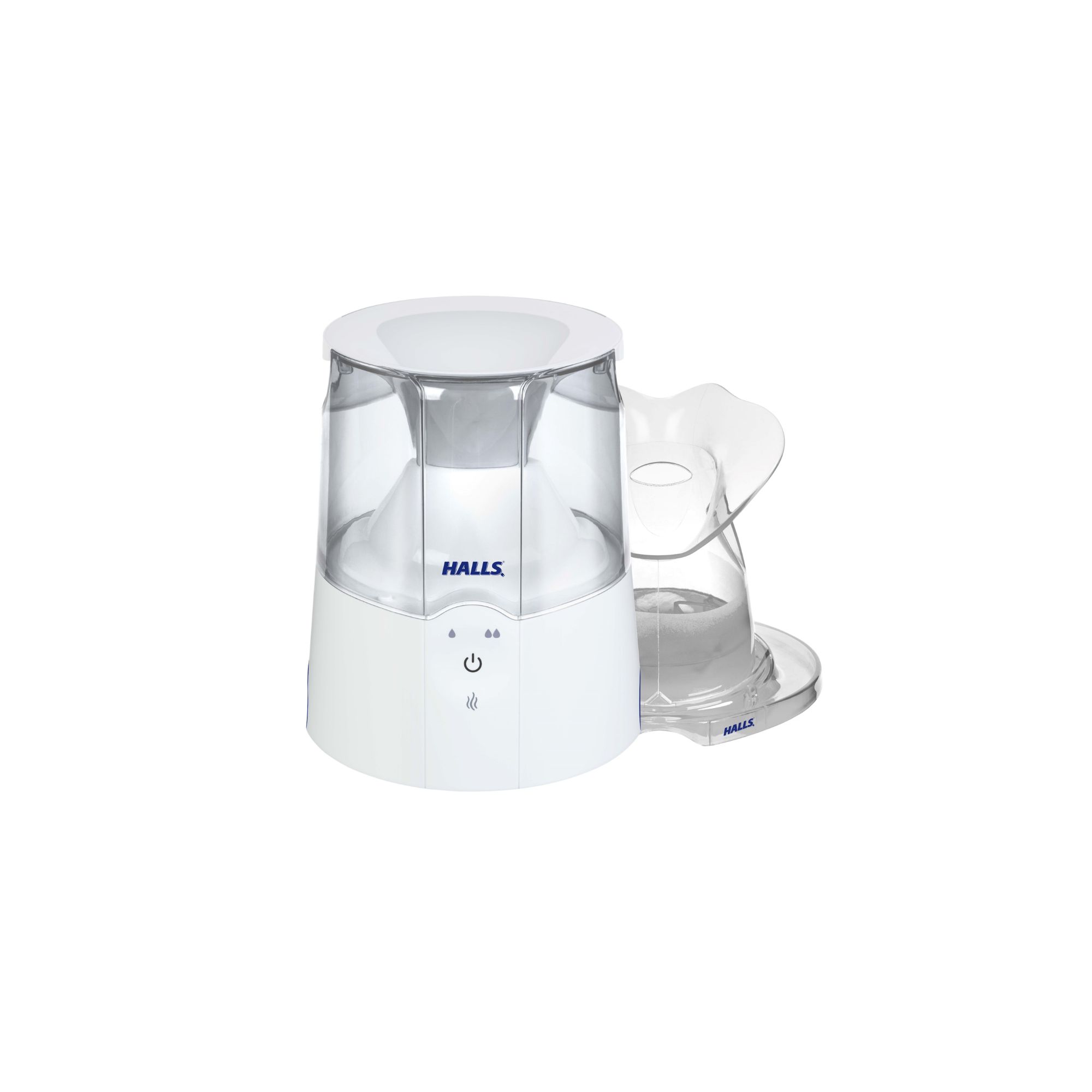 Crane x HALLS® 2-in-1 0.5 Gal. Warm Mist Humidifier & Steam Inhaler