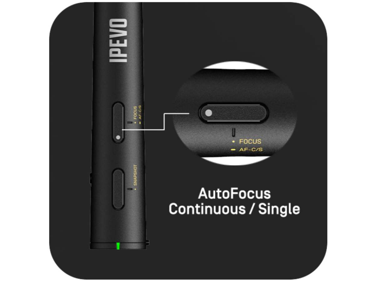 IPEVO P2V ULTRA 4K/13MP Object Camera with Camera Clip