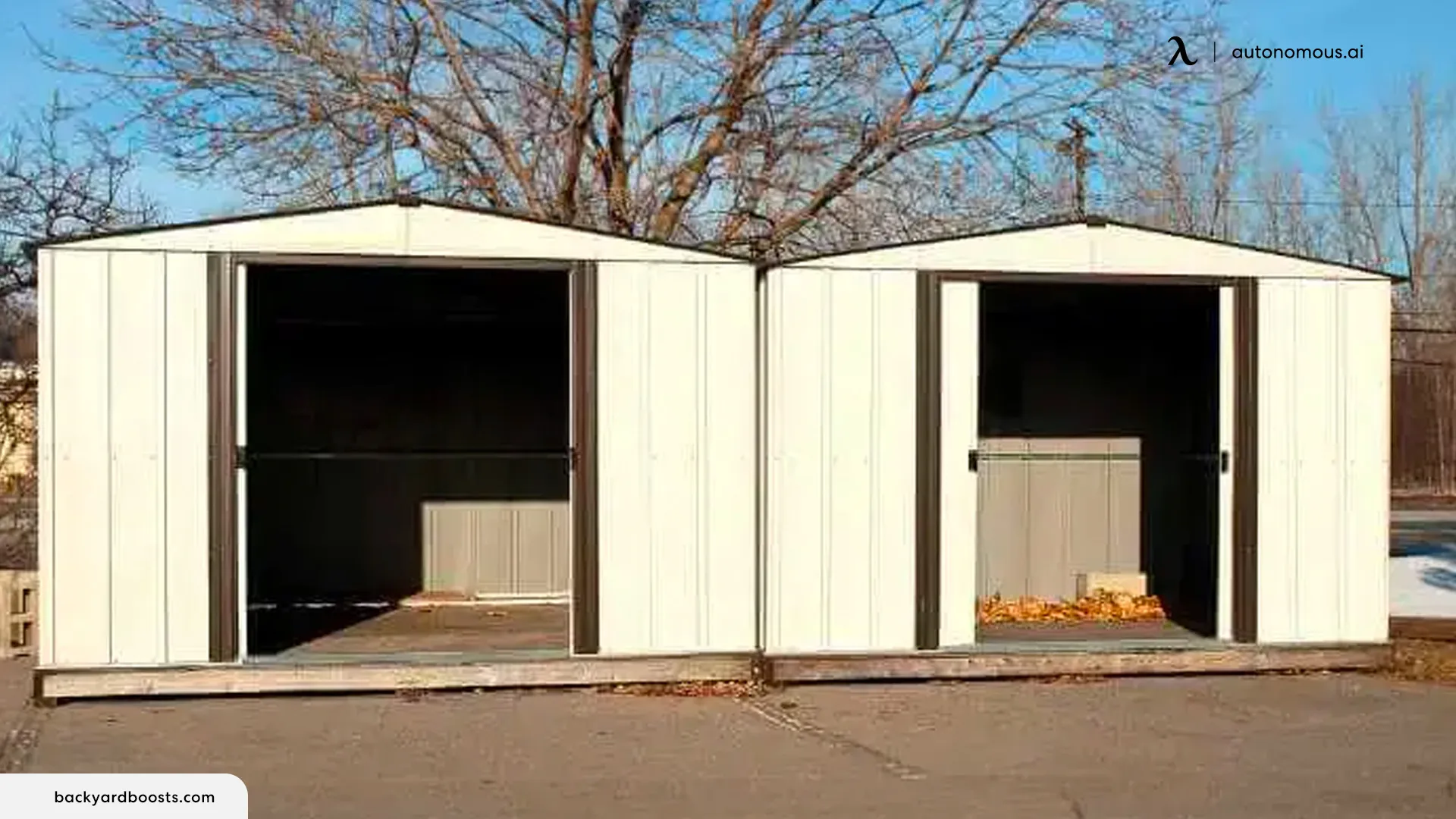 Discover Ingenious Ways to Fit 2 Sheds in Backyards