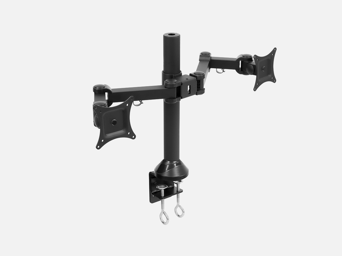 Mount-It! Dual Monitor Desk Mount for 13-27 Inch Screens