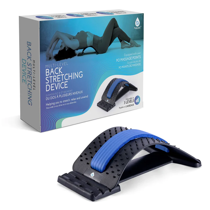 PURSONIC Multi Level Back Stretching Device