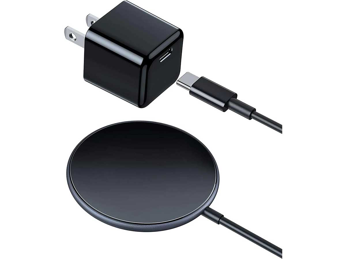 2-Pack Magnetic Wireless MagSafe Charger with 20W USB C Fast Charger