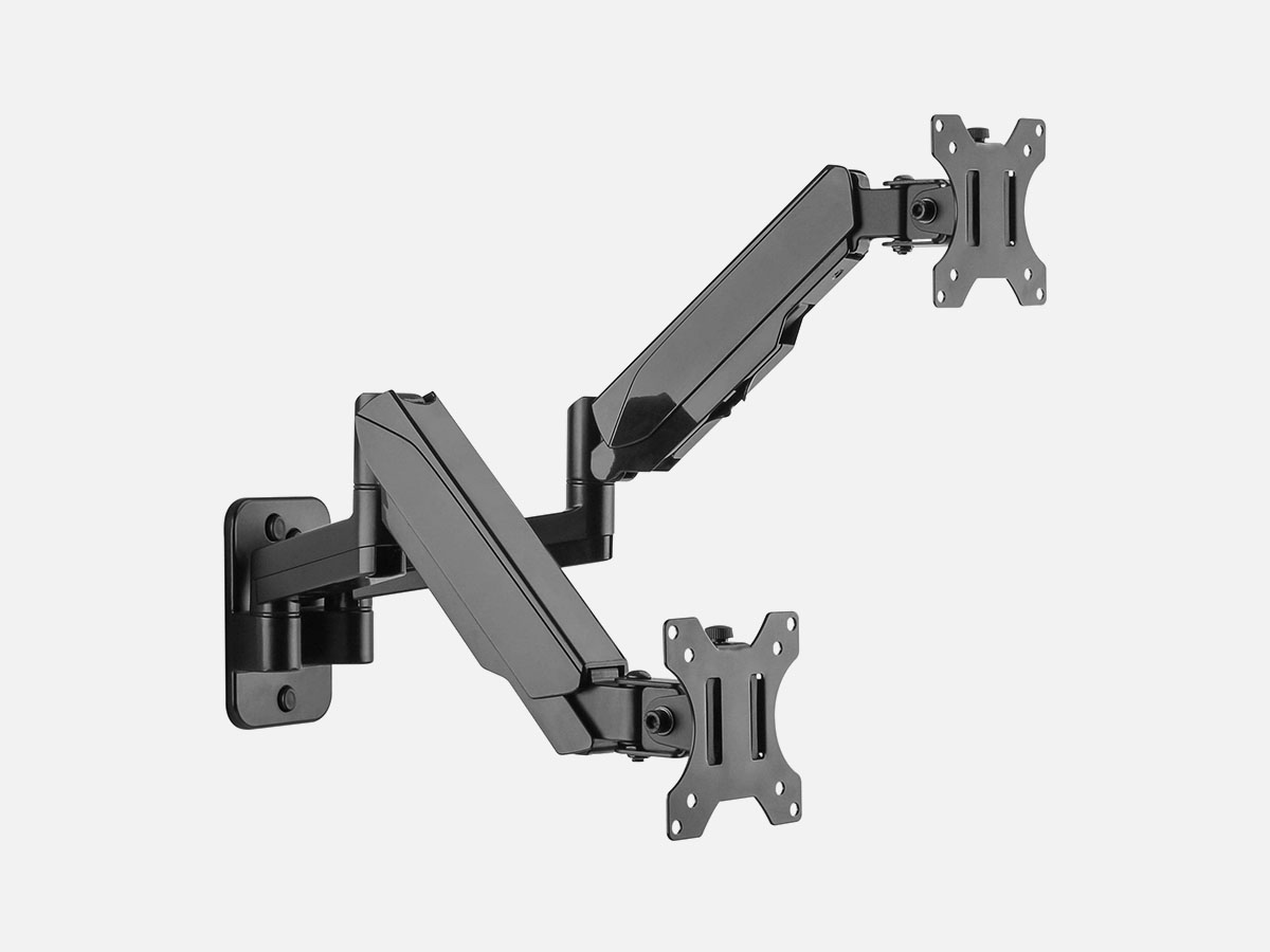 Mount-It! Dual Monitor Wall Mount: Fits 17" - 32" Screens