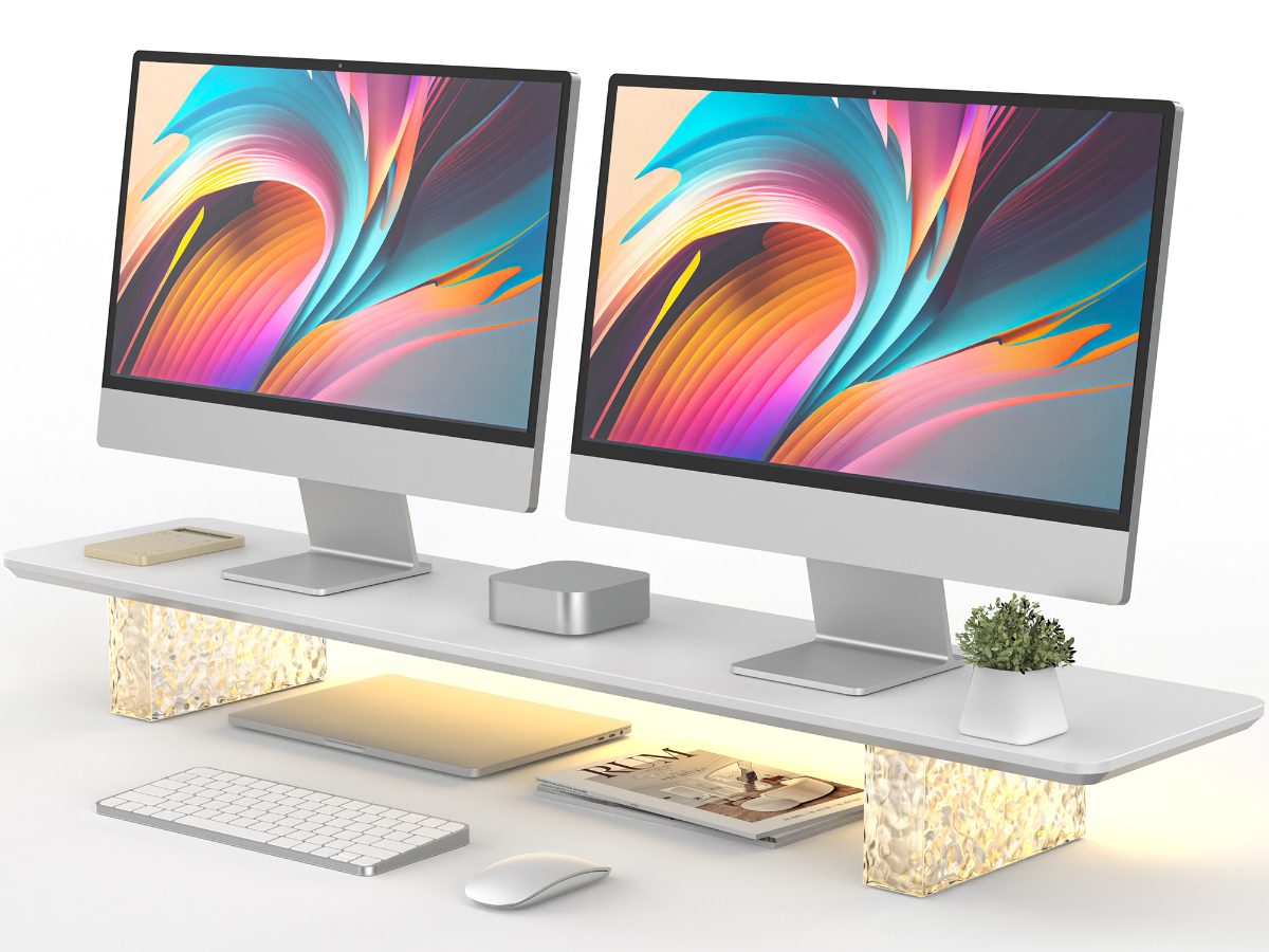 Best Stacked Dual Monitor Setup - Autononomous.ai