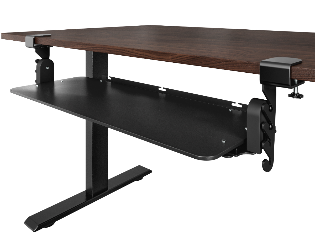 Best Keyboard Uncaged Ergonomics Kt4 Clamp On Keyboard Tray Uncaged