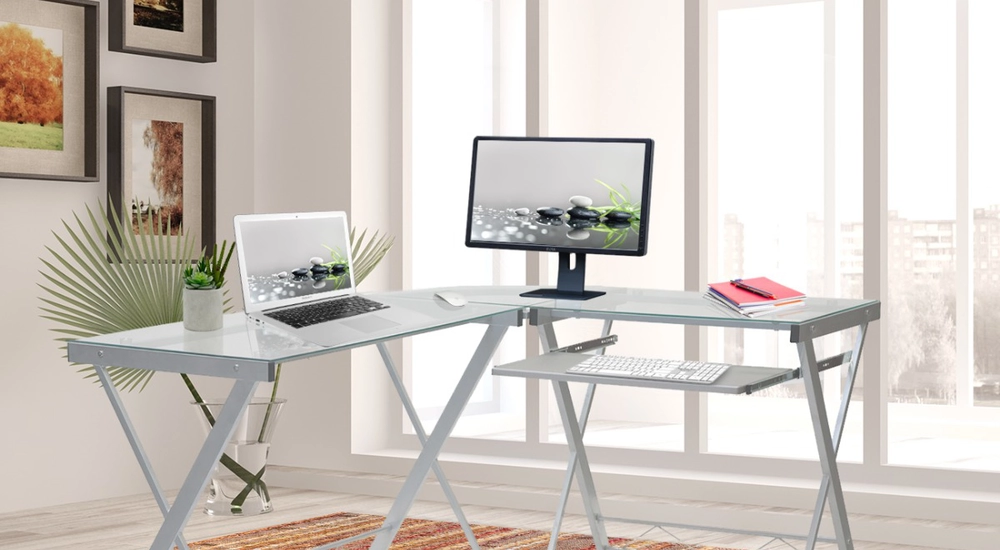 L-Shaped Desks for Productivity