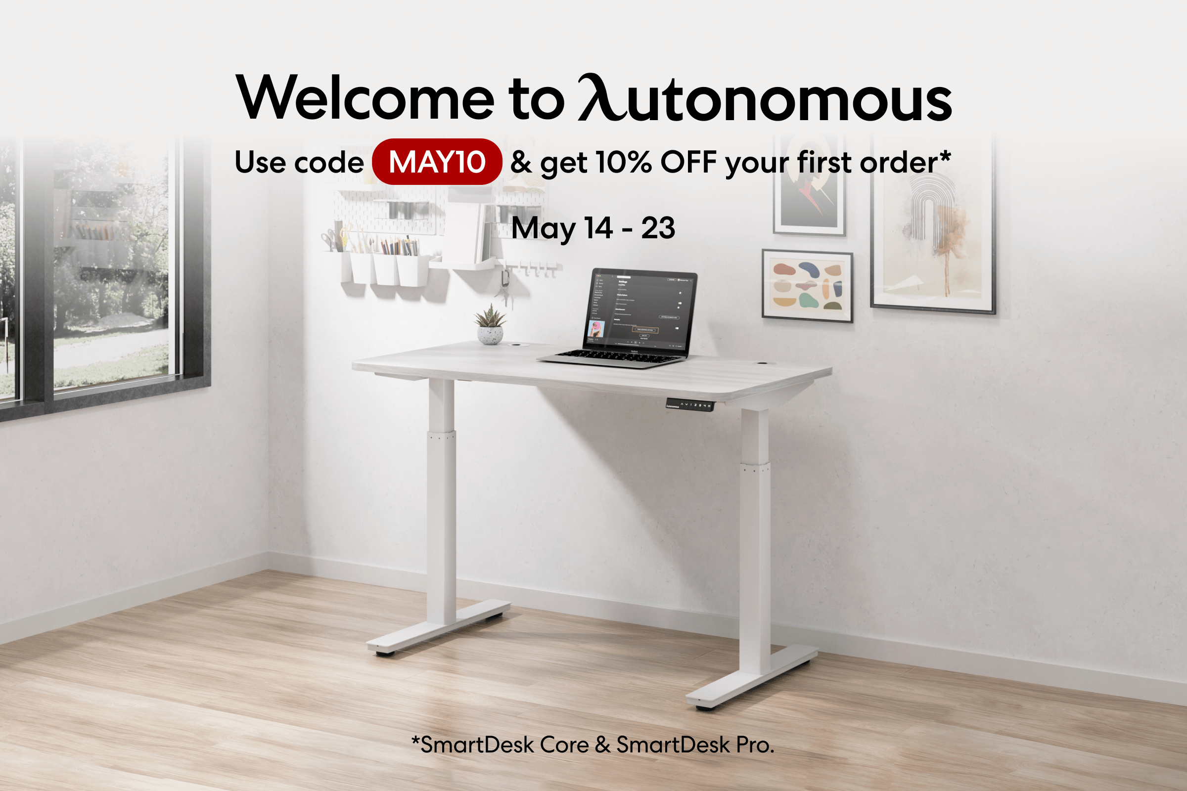 Limited-Time Offer: Unlock 10% Off on SmartDesk Core & SmartDesk Pro!