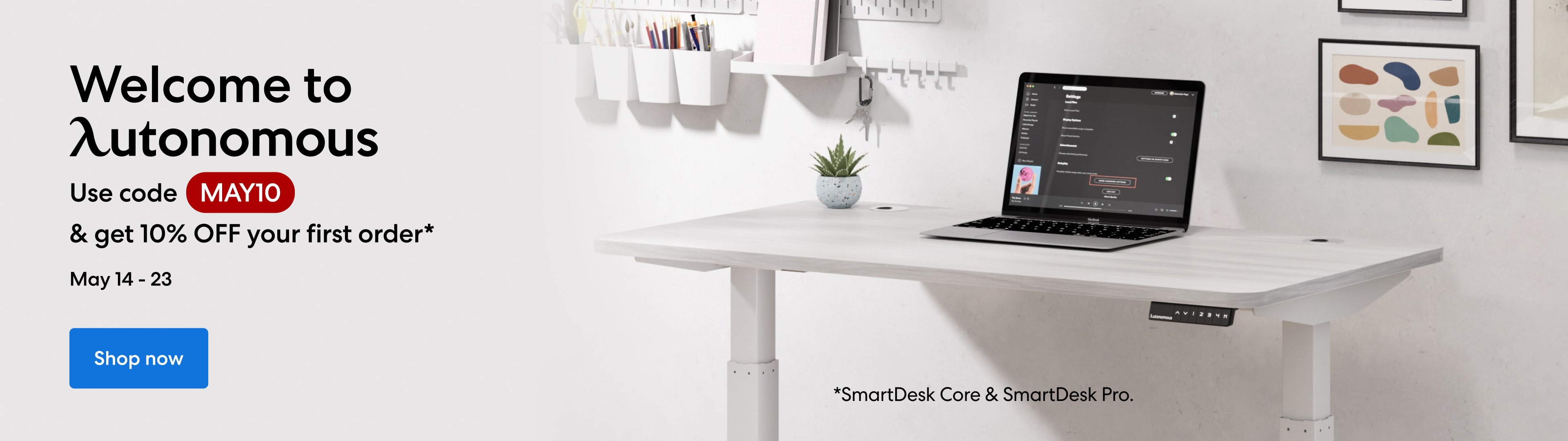 Limited-Time Offer: Unlock 10% Off on SmartDesk Core & SmartDesk Pro!