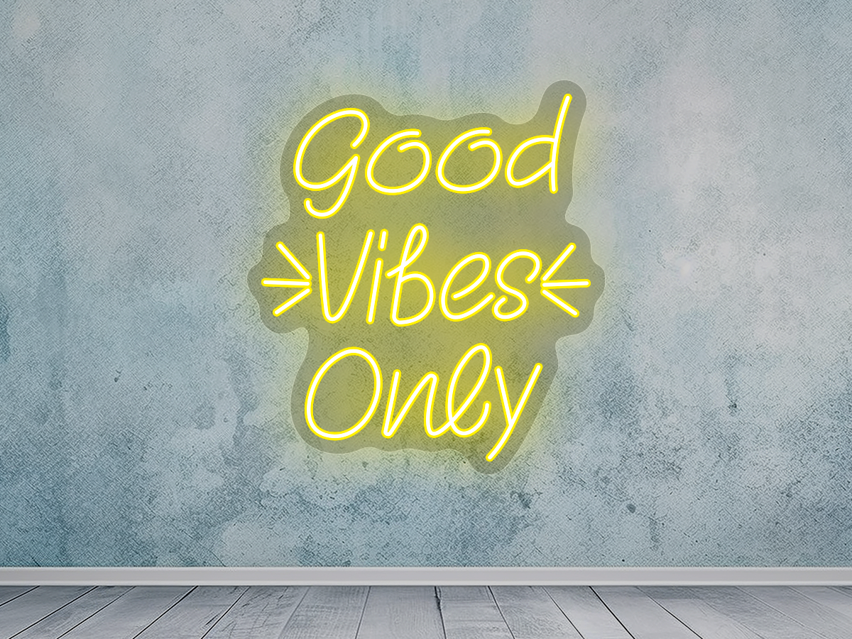 Good Vibes Only Neon Sign | CRAZY NEON®