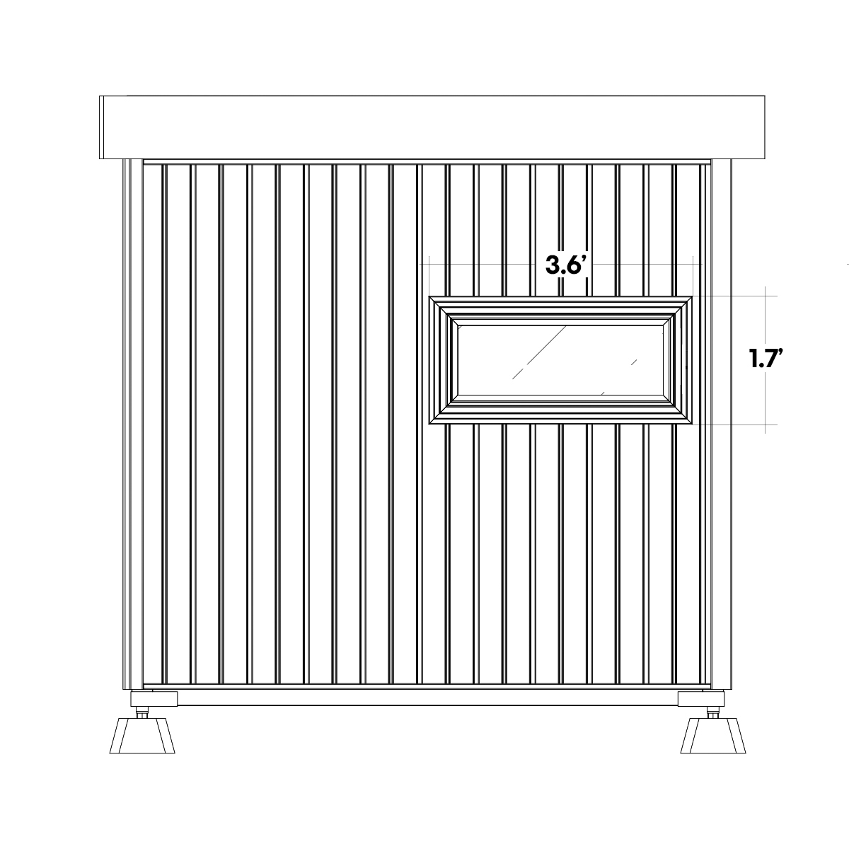 Mini Backyard Office Shed | Autonomous WorkPod mini