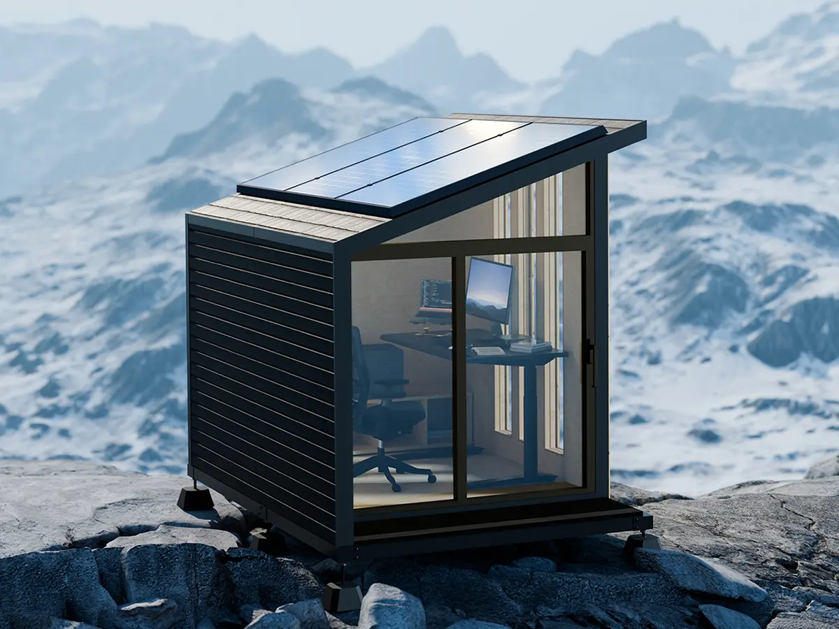 Autonomous WorkPod Solar | Freedom to work anywhere.