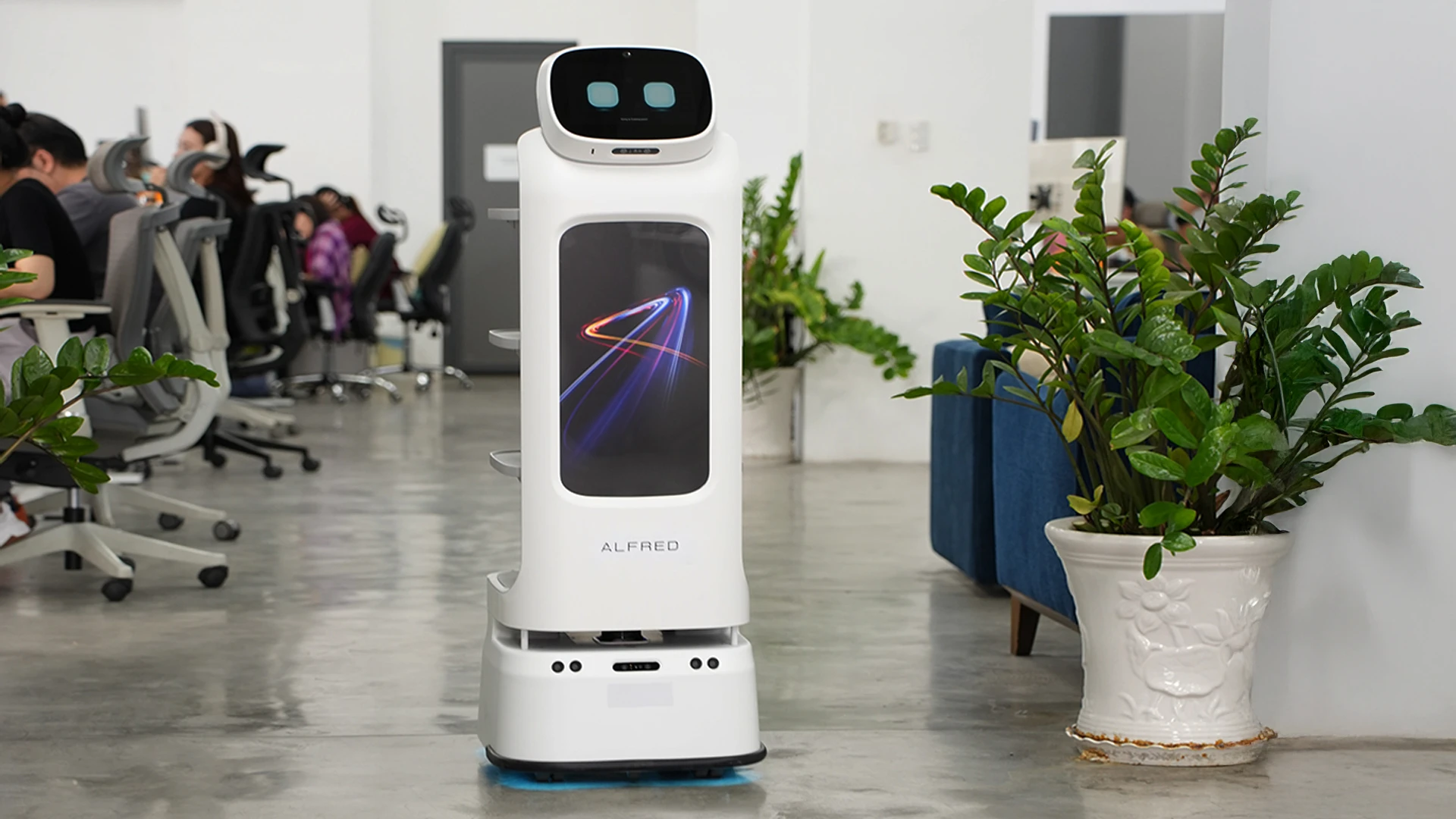 Autonomous Alfred: The Smart Office Delivery Robot & Assistant