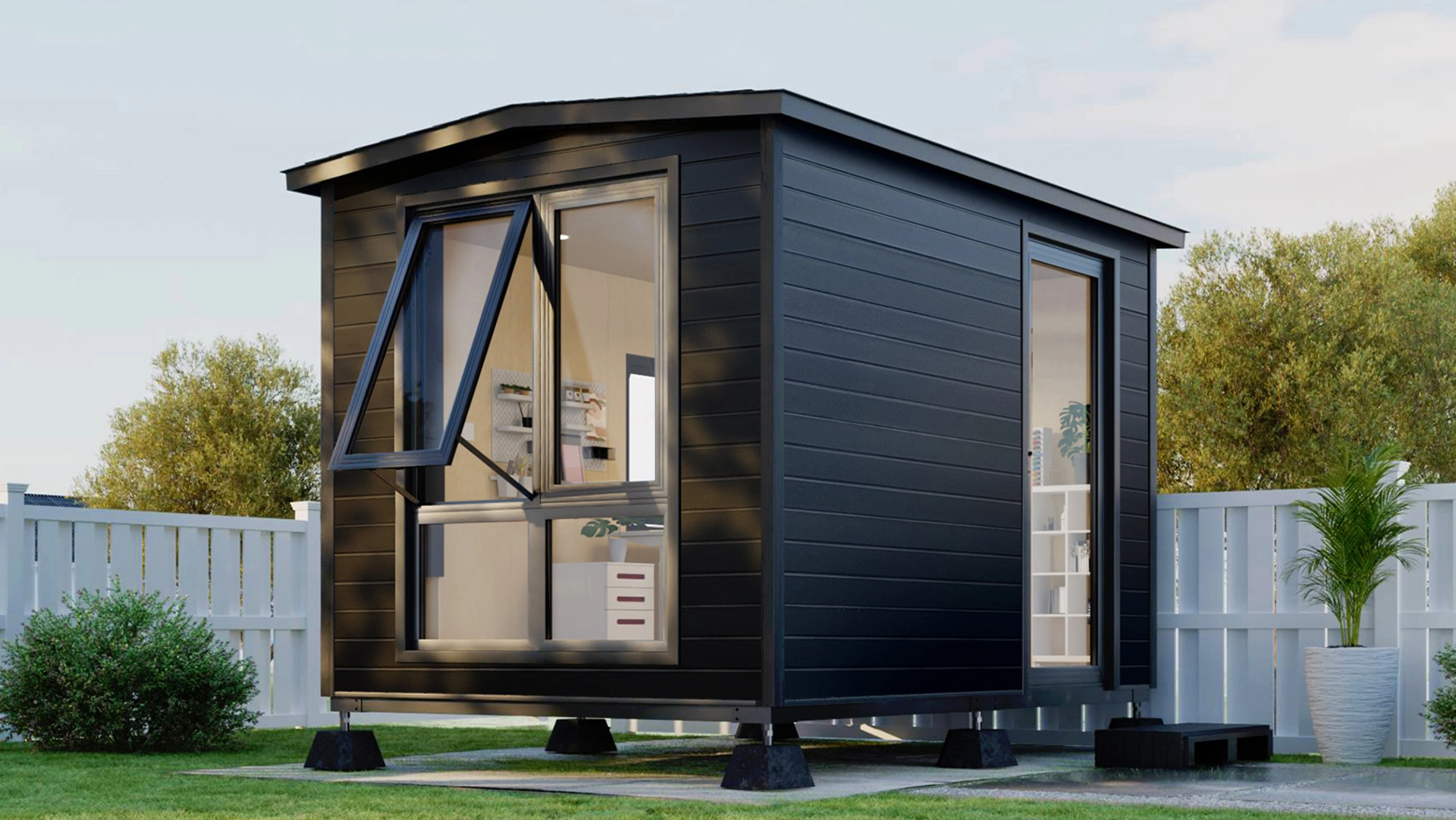 L Shaped Shed Designs