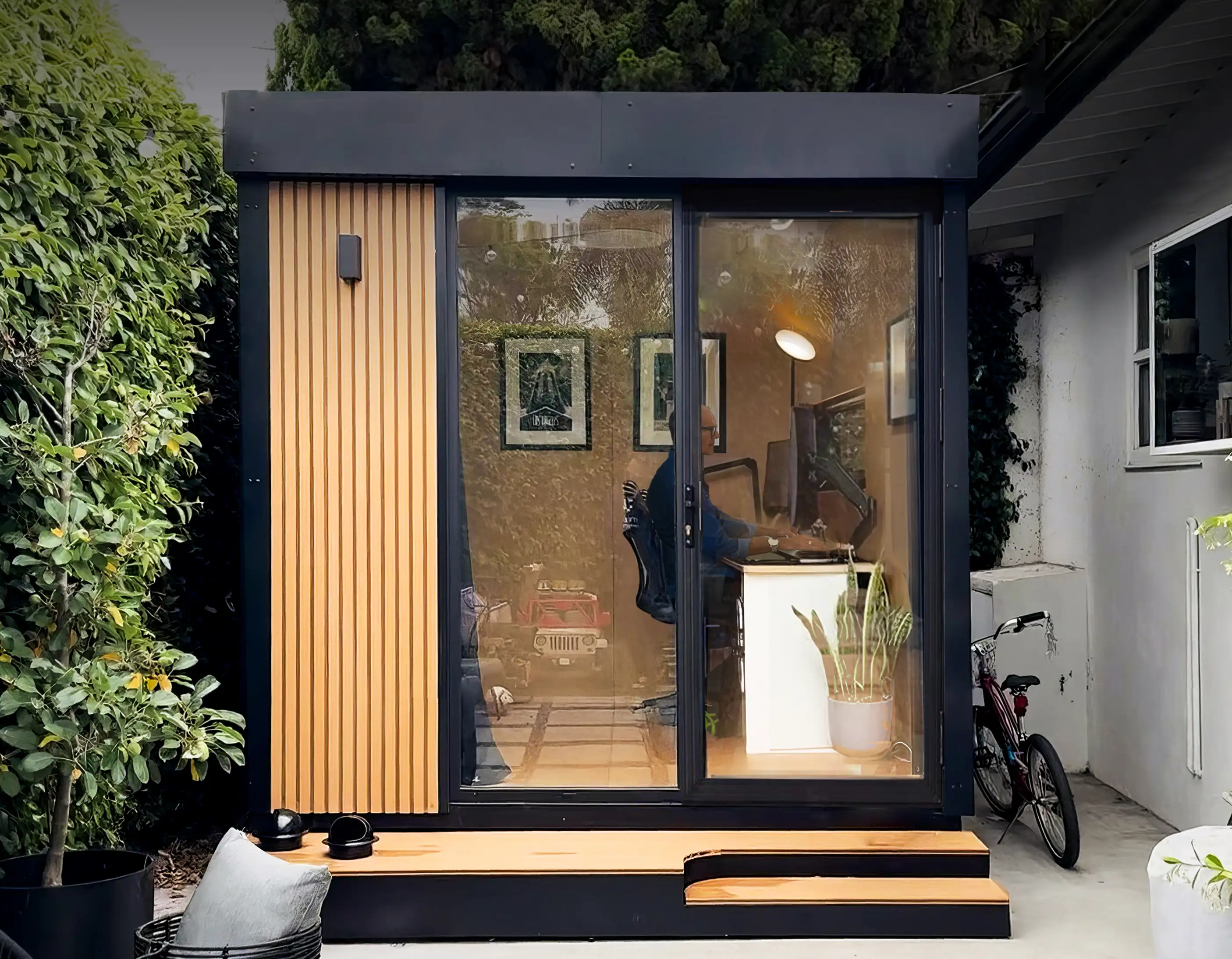 Autonomous WorkPod mini- Tiny Backyard Office Shed