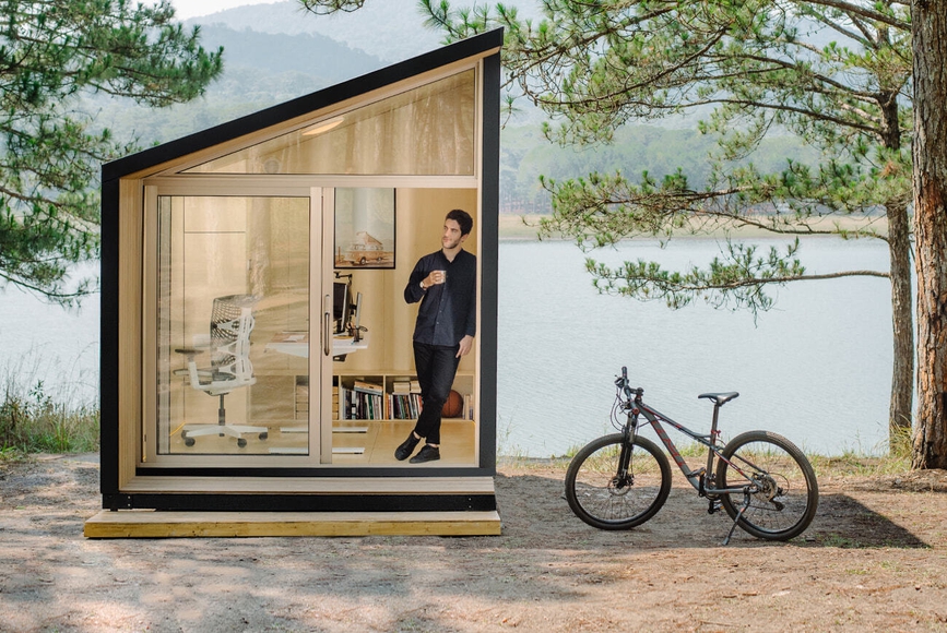 Autonomous Work Pod | The ultimate home office pod