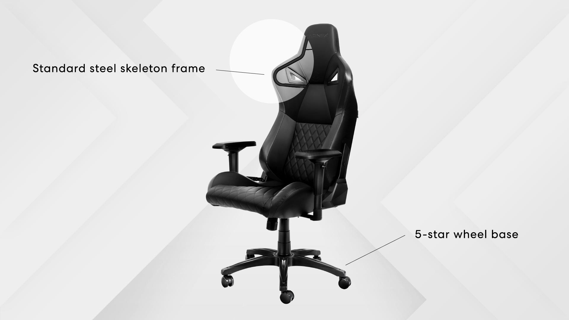 Karnox Legend TR PU Leather Gaming Chair. Level-up your gameplay