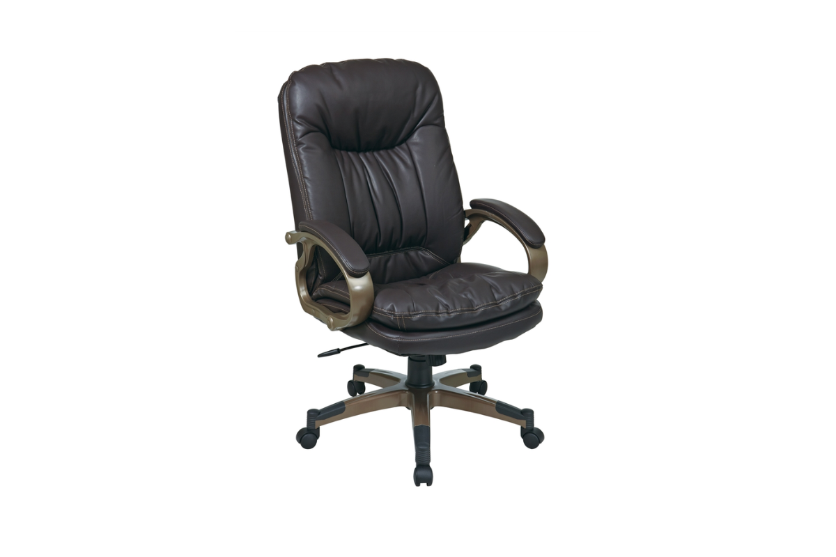 Trio Supply House Executive Bonded: Leather Chair