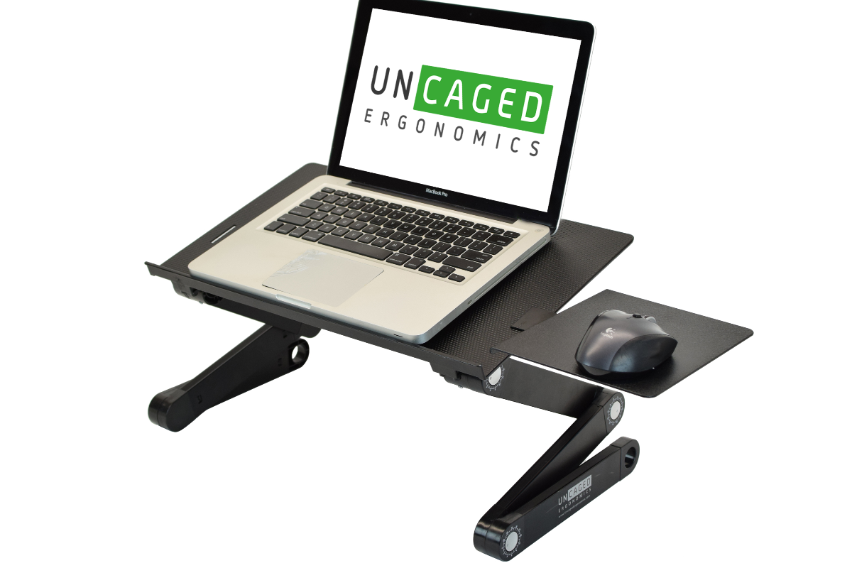 Uncaged Ergonomics WorkEZ Best Laptop Stand Lap Desk