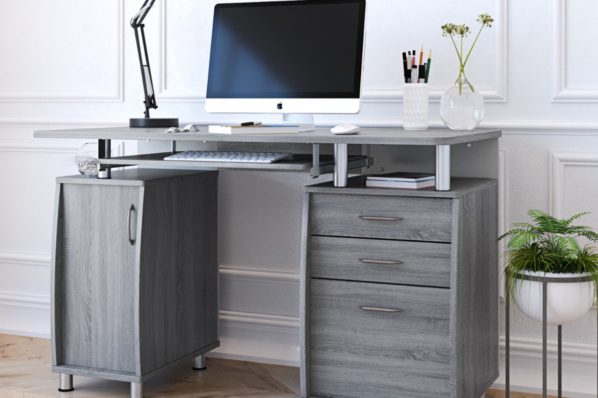 Techni Mobili Complete Workstation Computer Desk