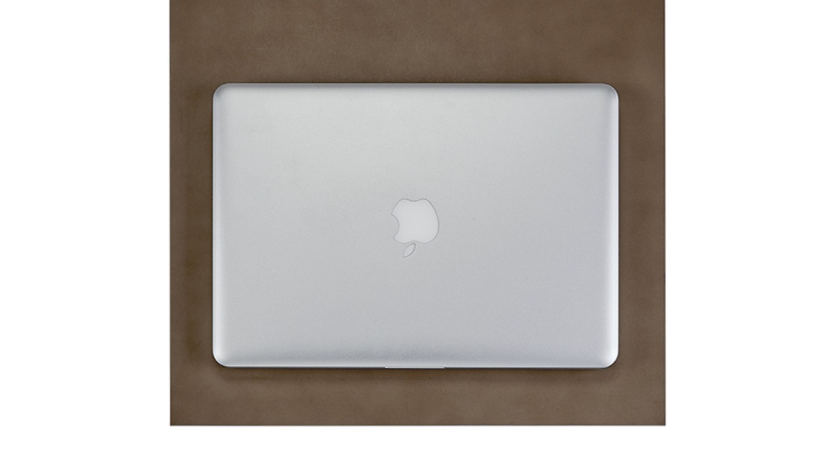 Two Sided Leather Laptop Desk Mat