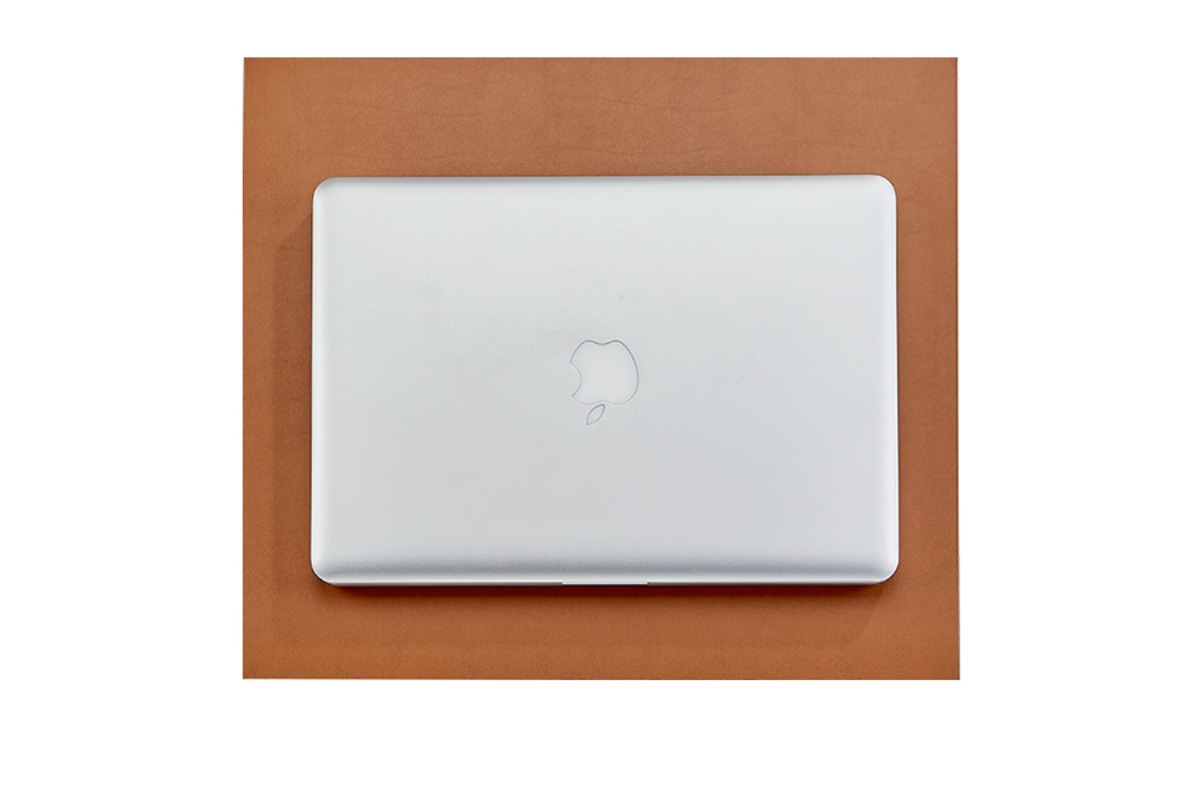 Two Sided Leather Laptop Desk Mat