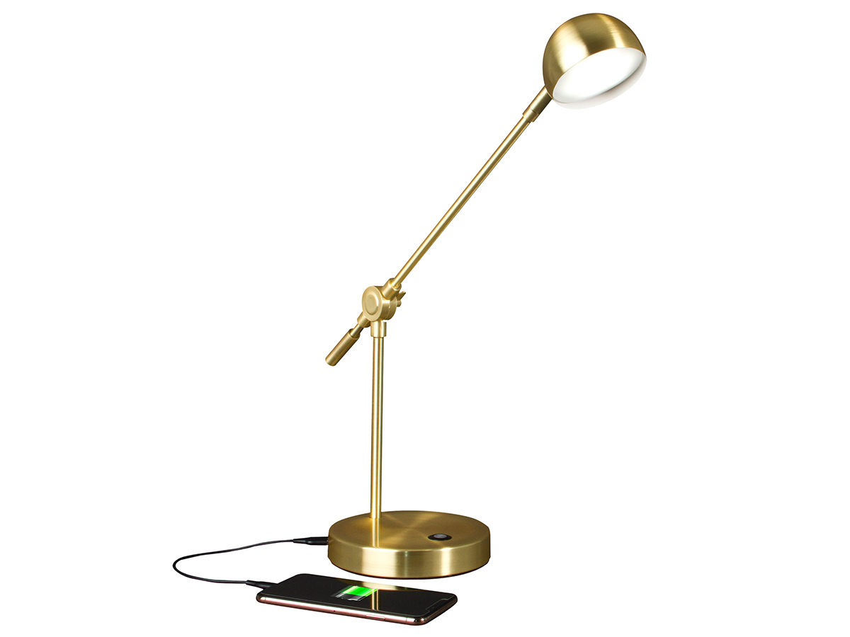 OttLite Direct LED Desk Lamp with USB Port