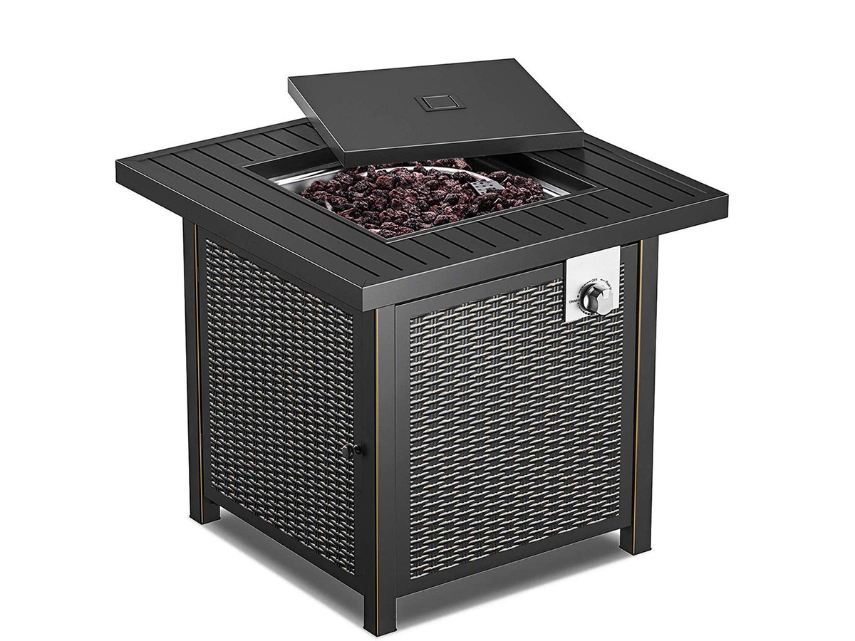 Safe and Warm Outdoor Fire Table - Multi-function and Durable
