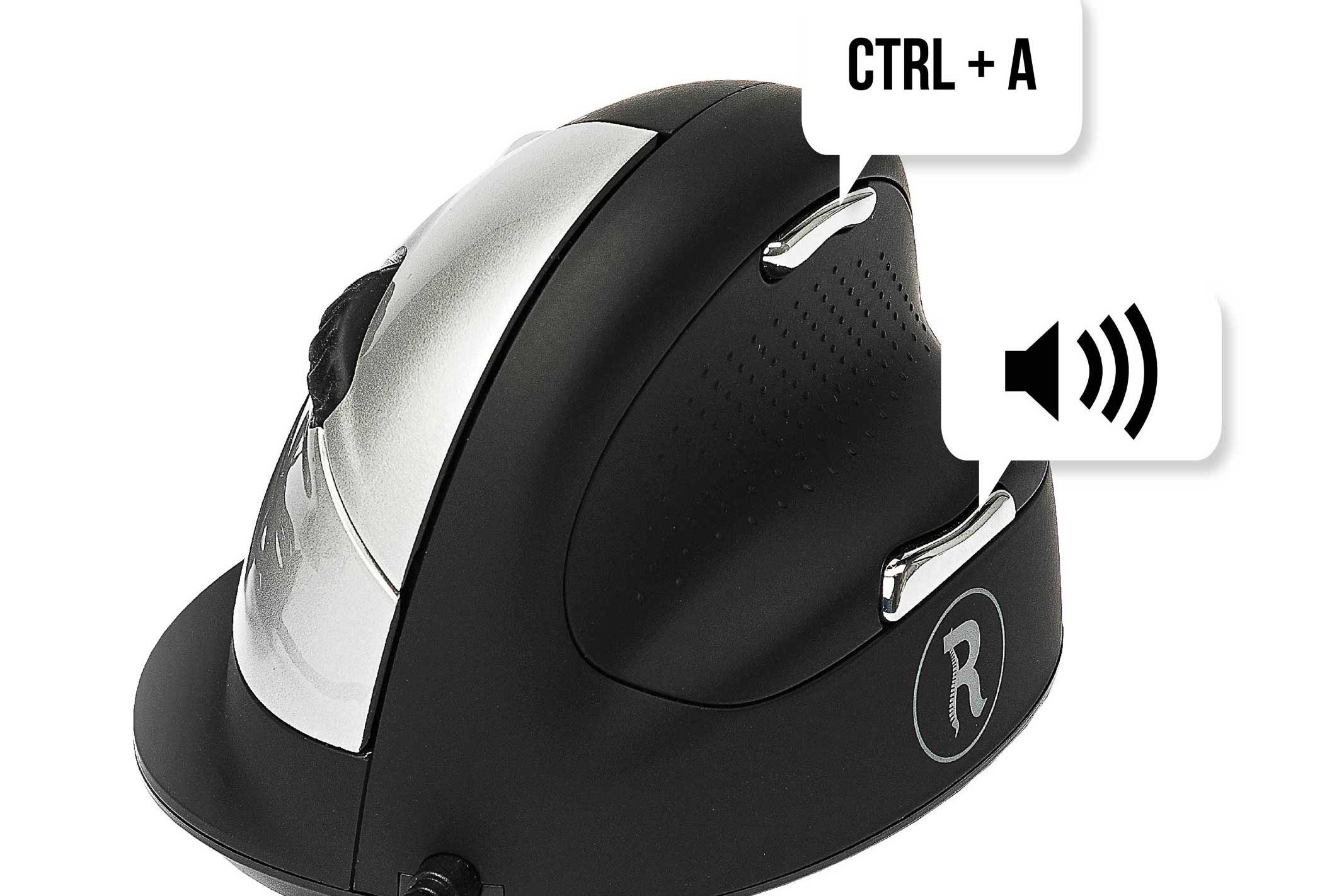 R-Go HE Wireless Mouse is an ergonomic vertical mouse