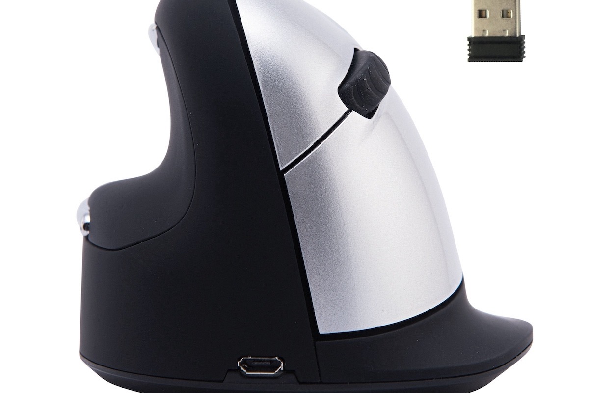 R-Go HE Wireless Mouse is an ergonomic vertical mouse