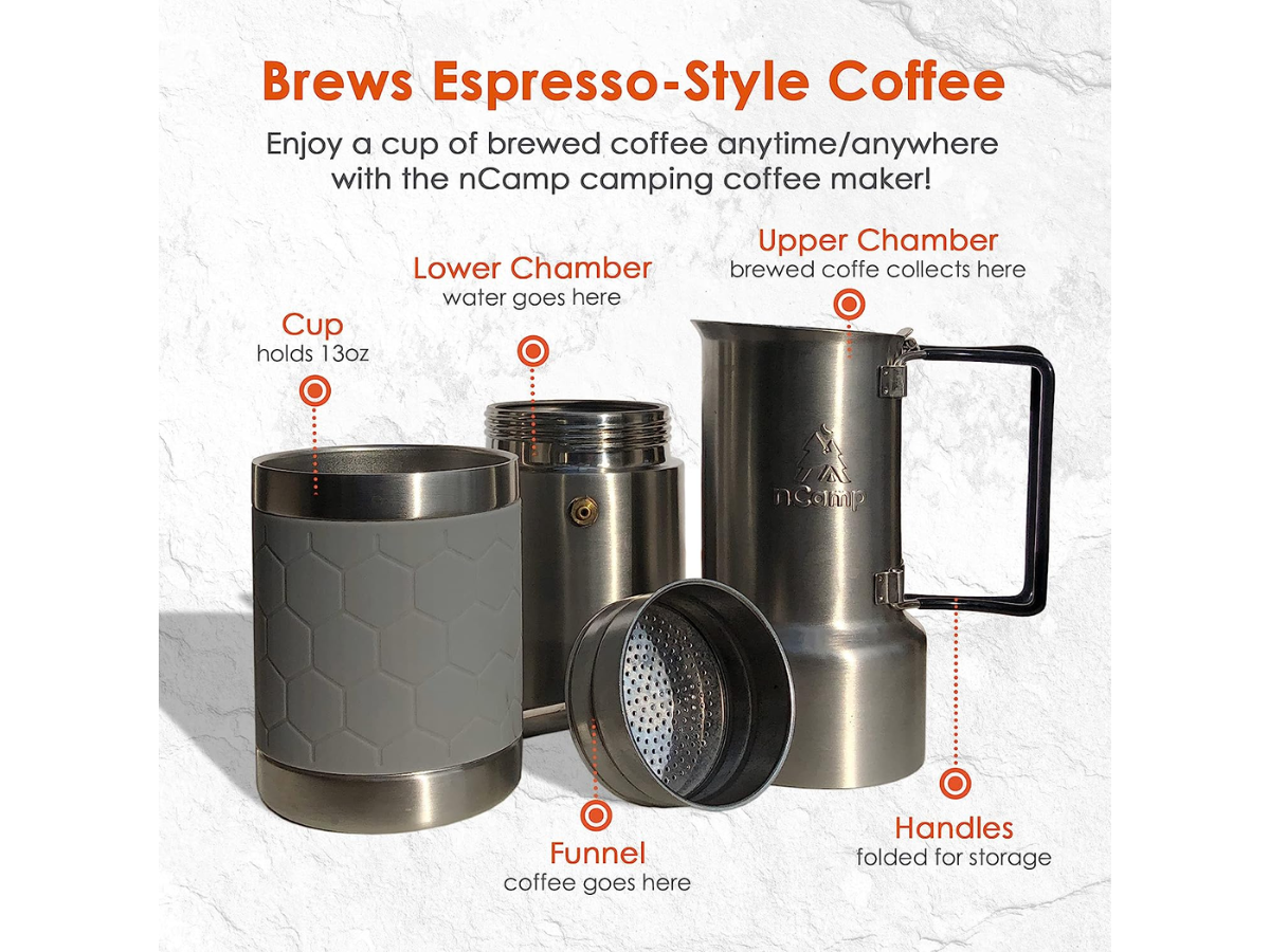 Espresso-Style Café - Coffee Maker | Camping Stoves & Gear Store