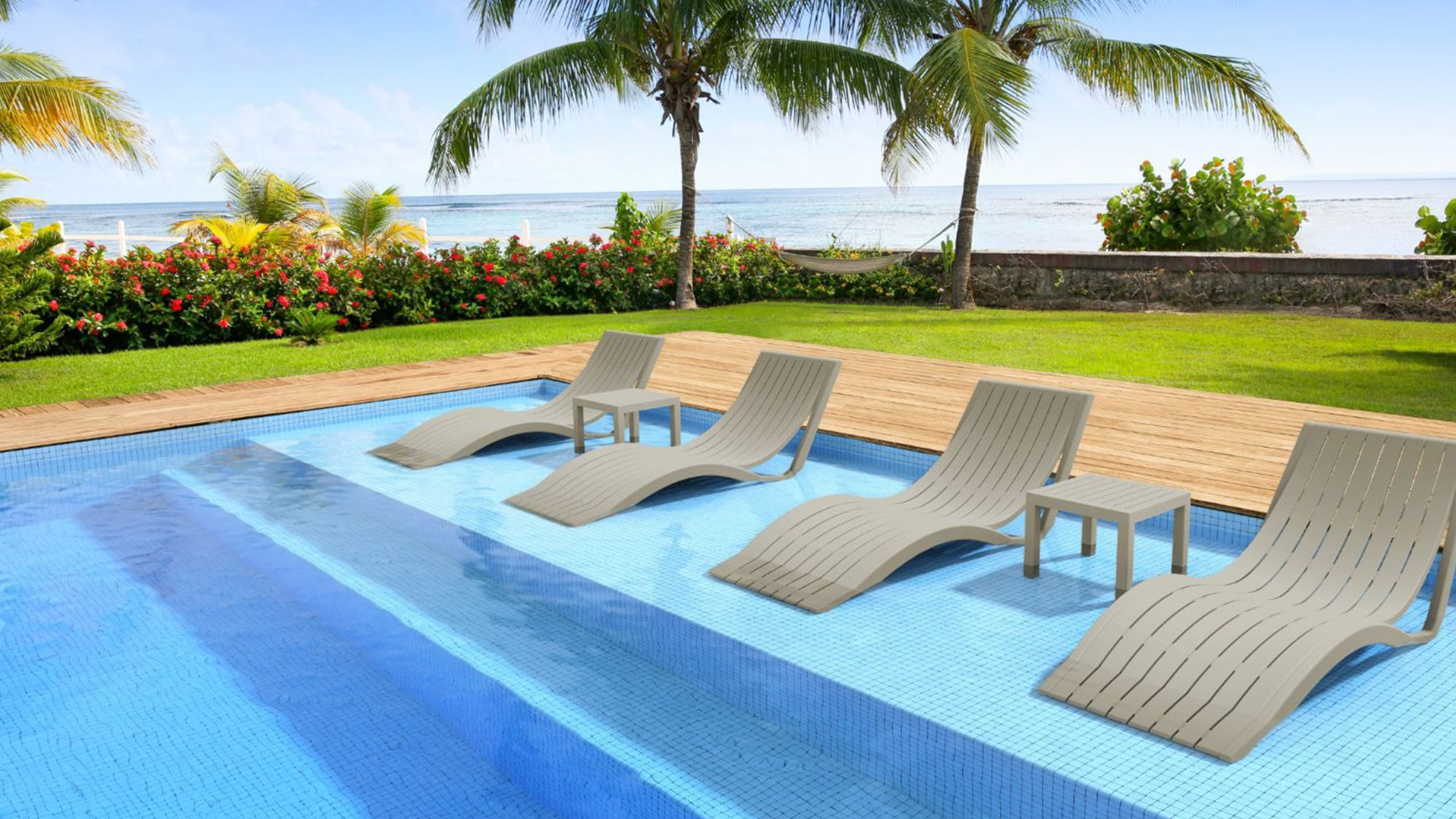 Compamia sundance pool chaise lounge store